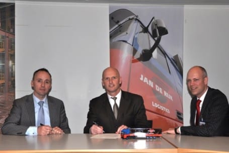 Jan de Rijk Logistics krijgt eerste DAF LF45 Hybride truck • TTM.nl