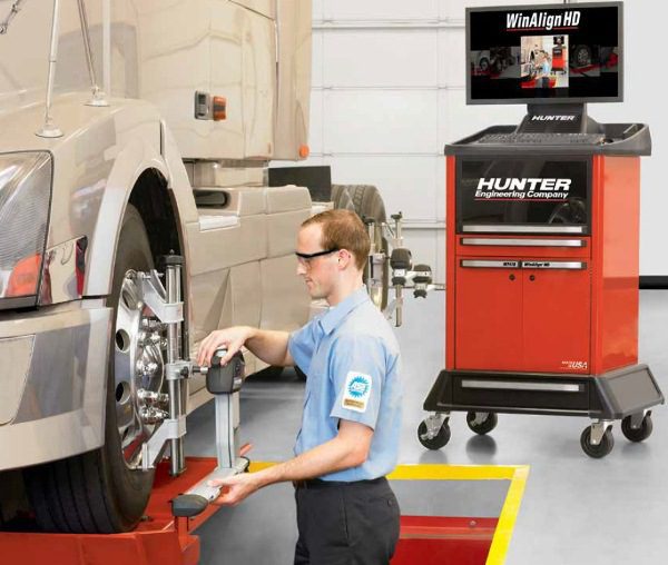 Sneller uitlijnen met Hunter heavy duty • TTM.nl