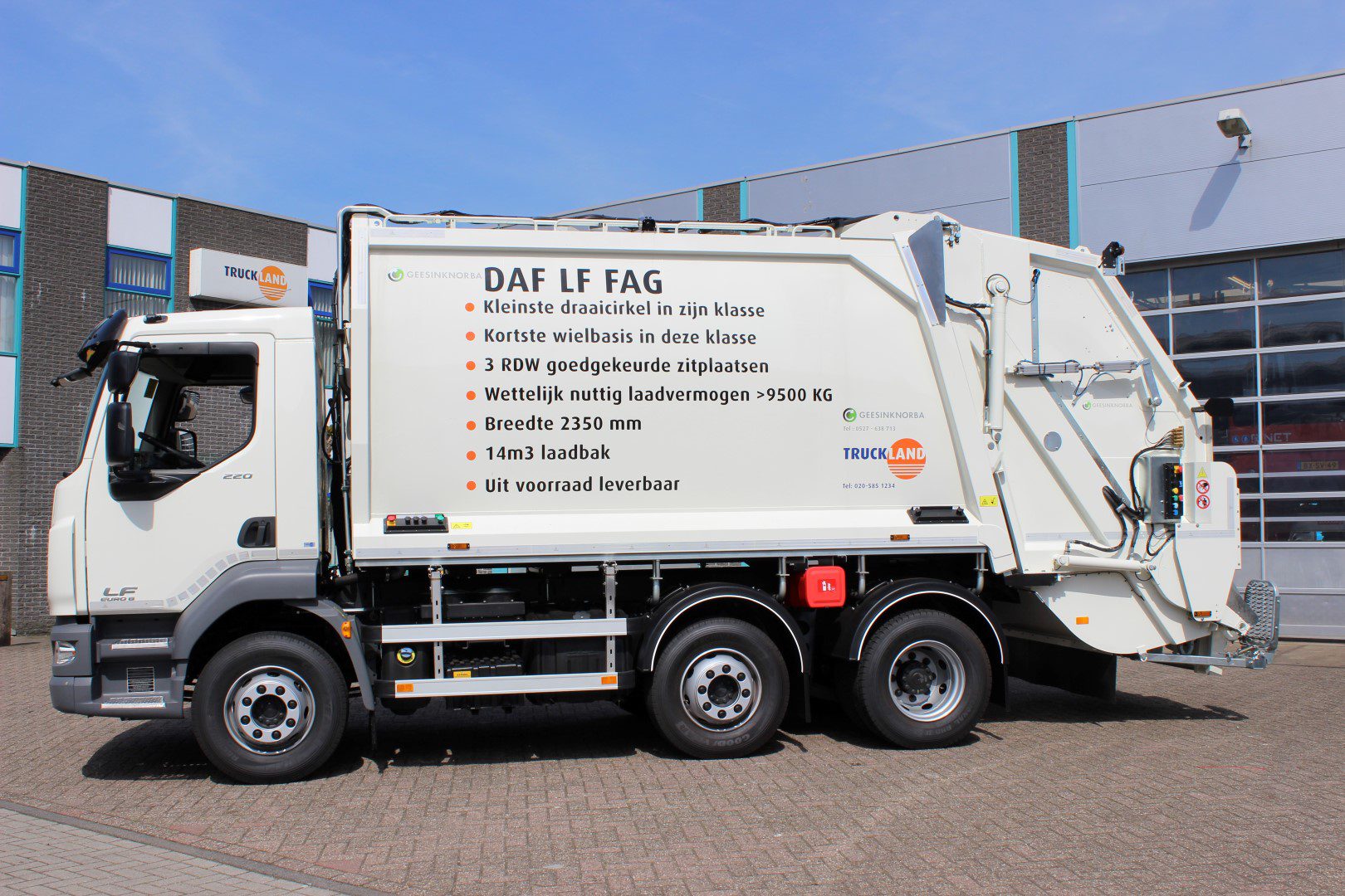 DAF LF nu leverbaar met gestuurde voor- of naloopas • TTM.nl