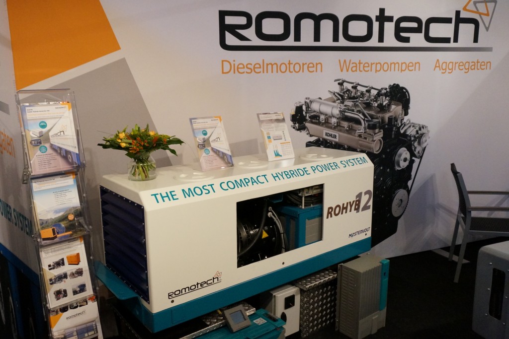 Romotech toont hybride mobiele generator set • TTM.nl