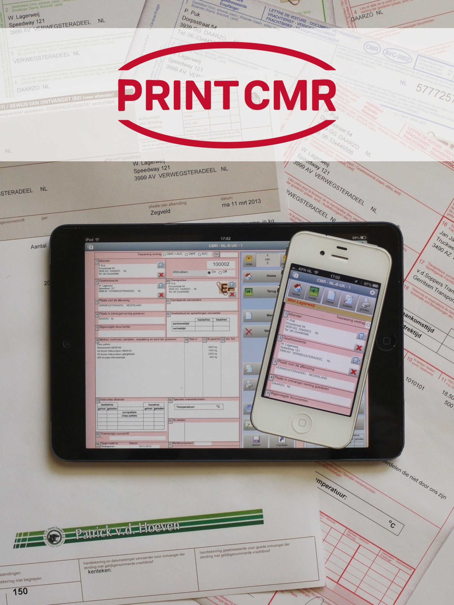 PrintCMR verkrijgbaar in de AppStore • TTM.nl
