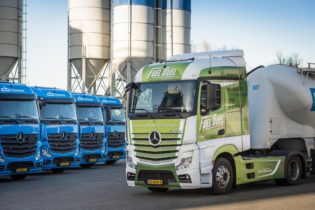 Heemex vergelijkt motoren Actros • TTM.nl