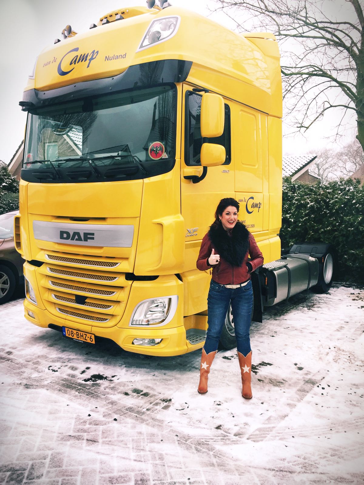 Zangeres cadeau bij nieuwe DAF • TTM.nl