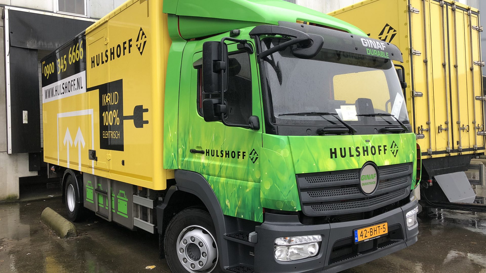 Hulshoff: elektrische stadsdistributie vanuit hub • TTM.nl