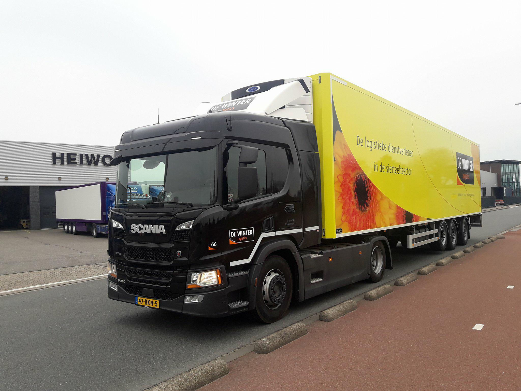 Negentien nieuwe Scania’s voor De Winter Logistics • TTM.nl