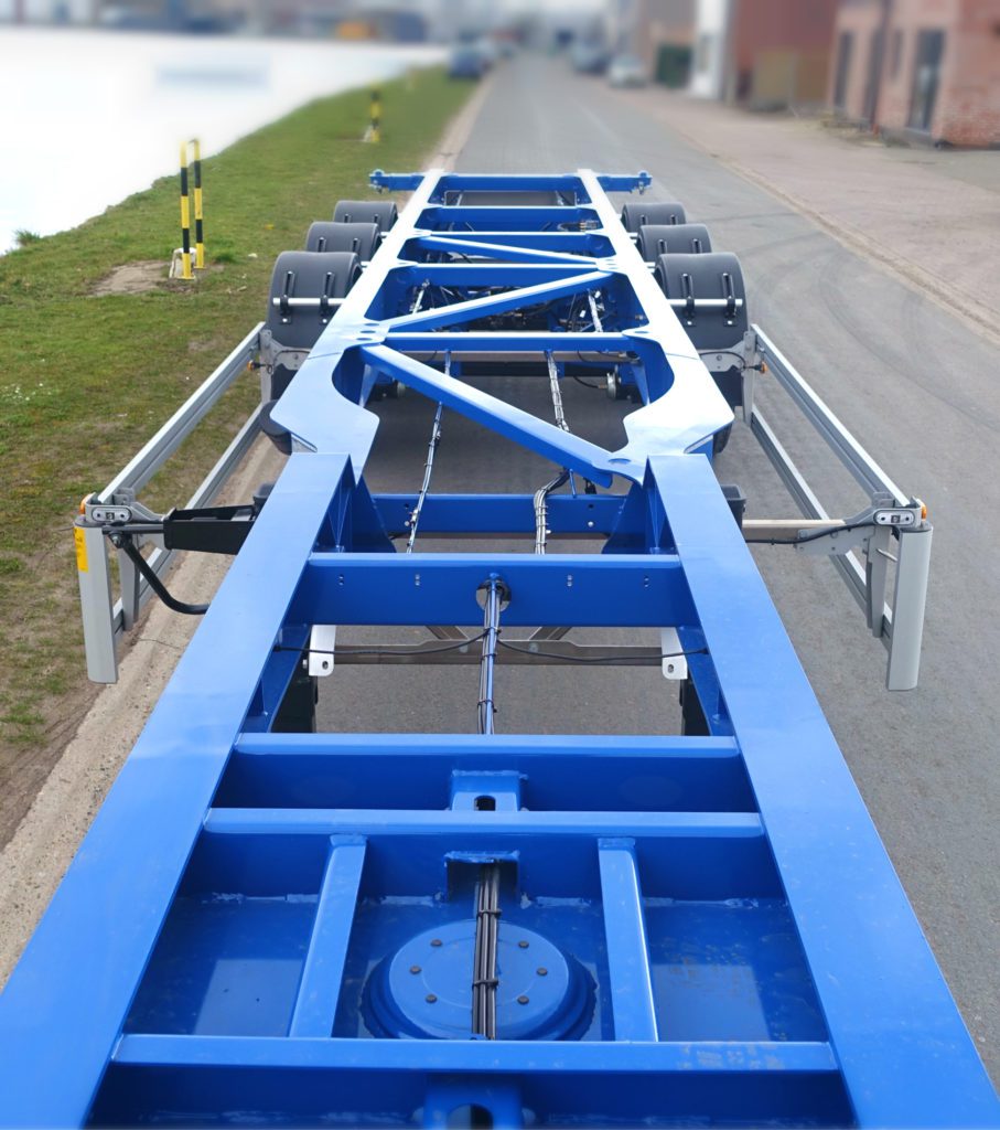 LAG Trailers introduceert nieuw 45 voet containerchassis • TTM.nl
