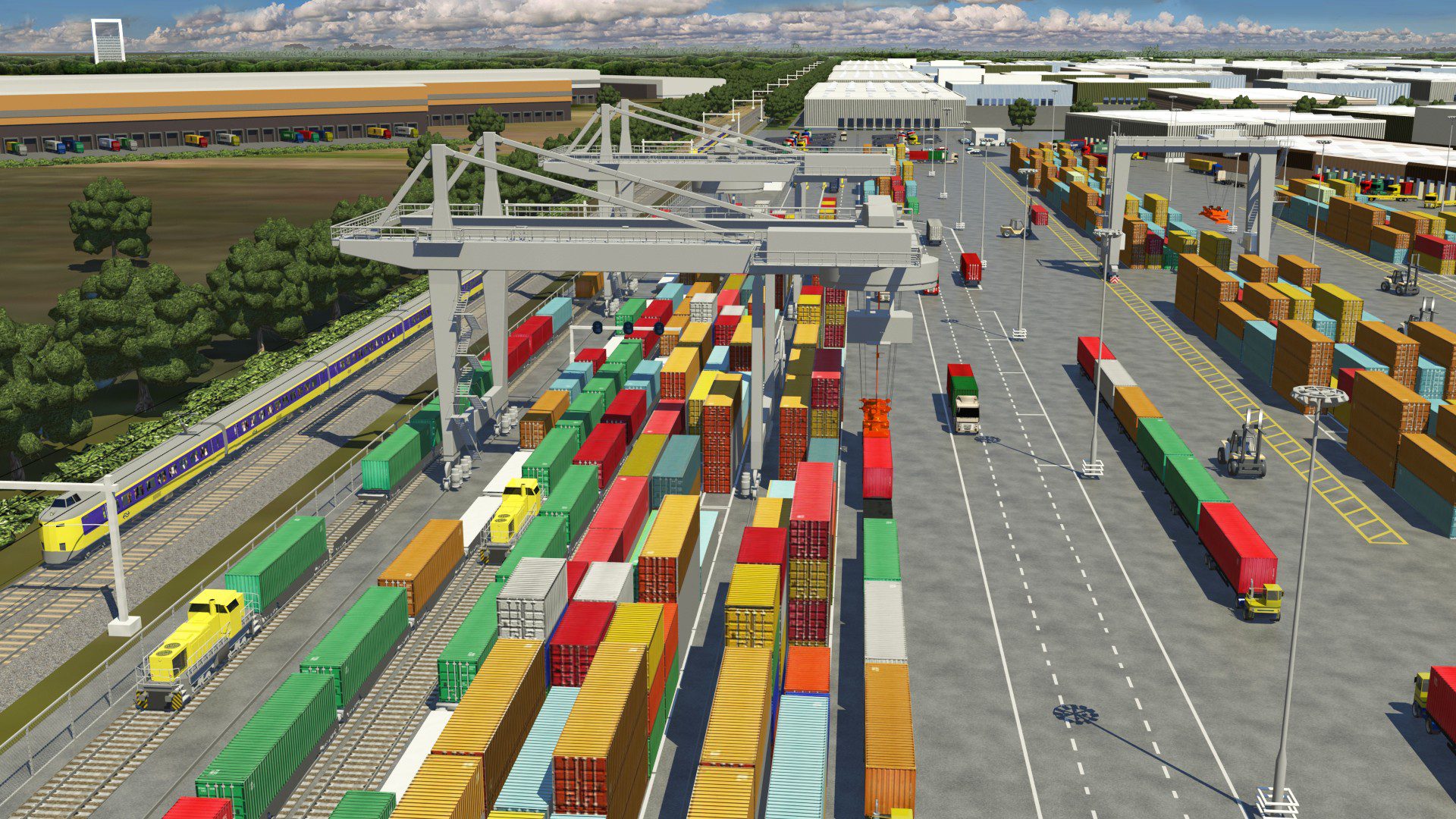 Nieuwe railterminal Venlo straks klaar voor XXL-treinen van 740 meter ...