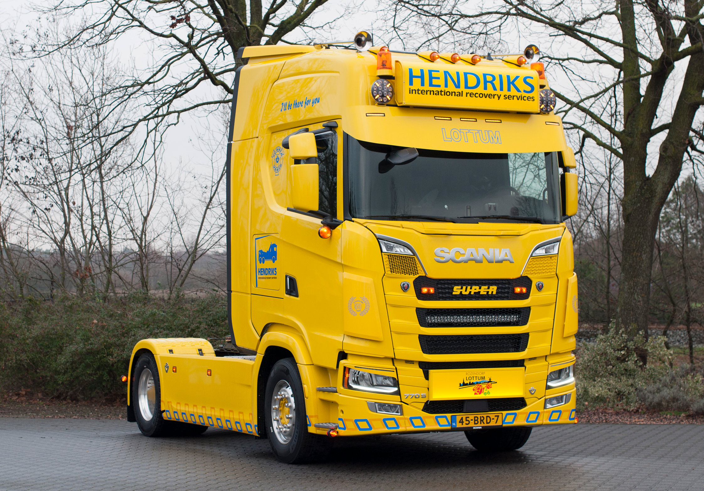 Eerste Scania 770S V8 voor Bergingsbedrijf Hendriks • TTM.nl
