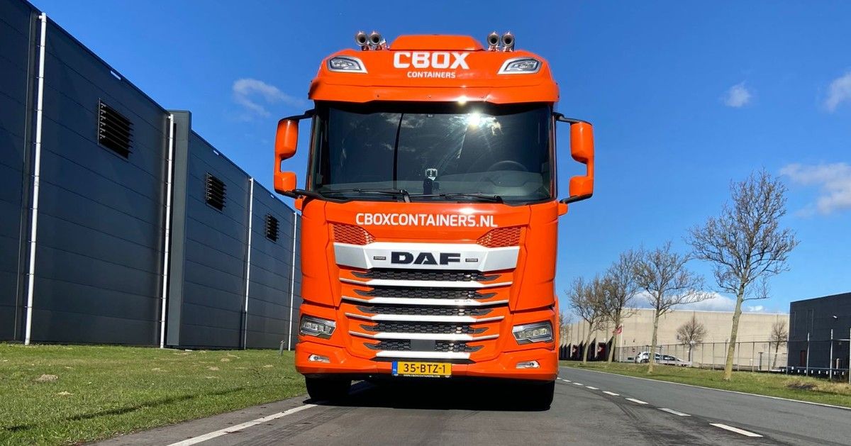 CBOX zet nieuwe DAF XF in als container-LZV • TTM.nl