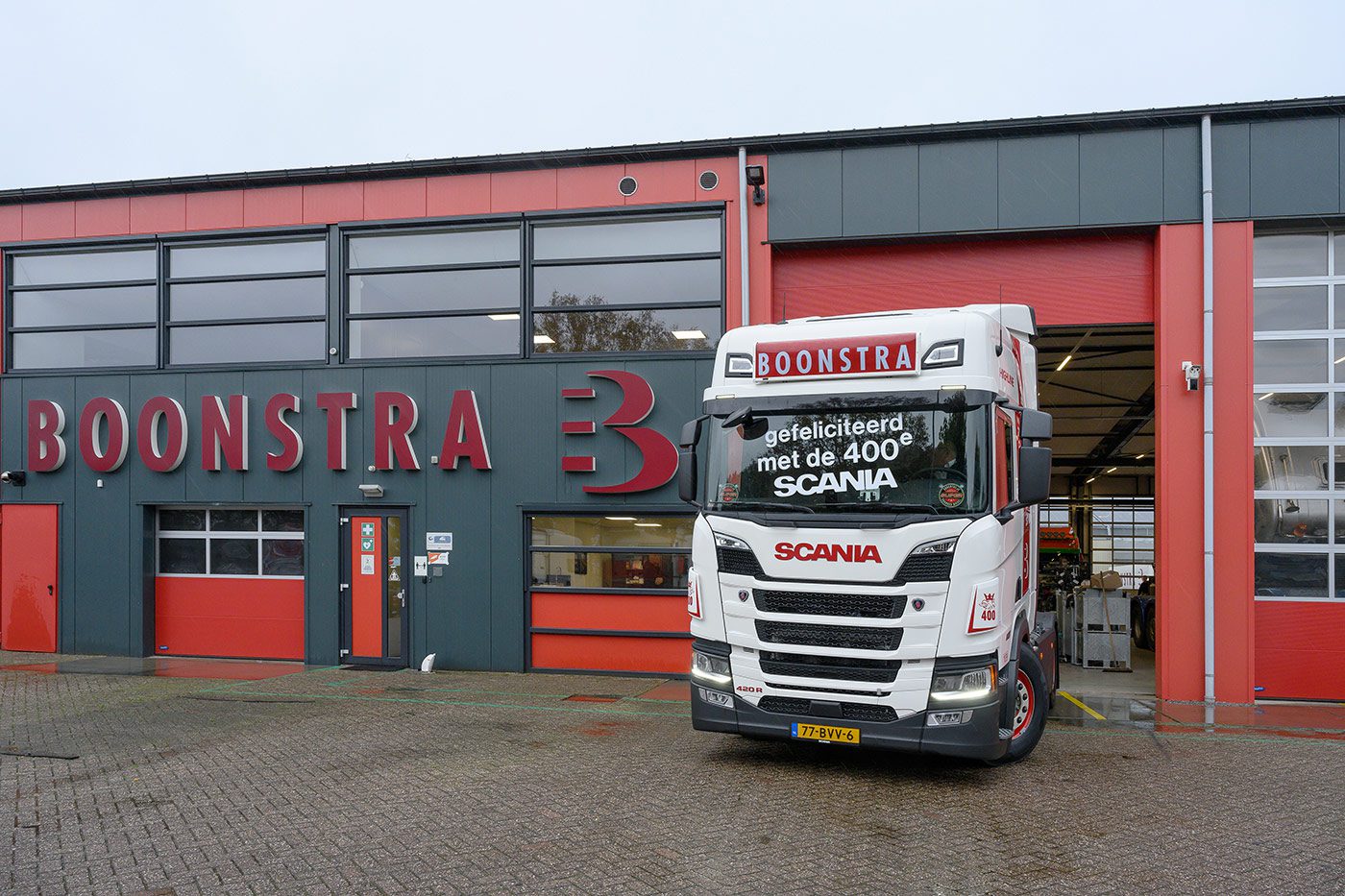 Vierhonderd Scania’s voor Boonstra Transport • TTM.nl