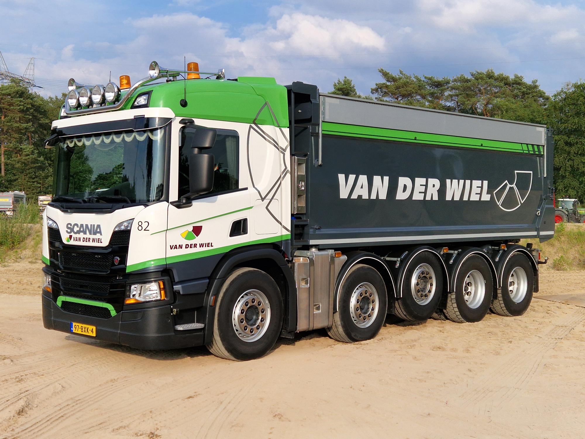 Drie Scania Quadro’s voor Van der Wiel Transport • TTM.nl