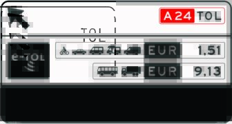 Eerste elektronische tolweg opent met nieuwe verkeersborden • TTM.nl