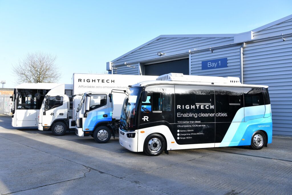 Rightech brengt 7,5 tons elektrische truck naar Nederland • TTM.nl